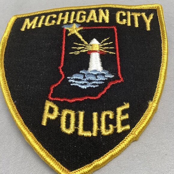 Accessories | Michigan City Indiana Police Patch New Old Stock | Poshmark